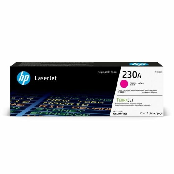 Cartucho de Tóner HP 230A Magenta LaserJet Original - (W2303A) - Tienda ...